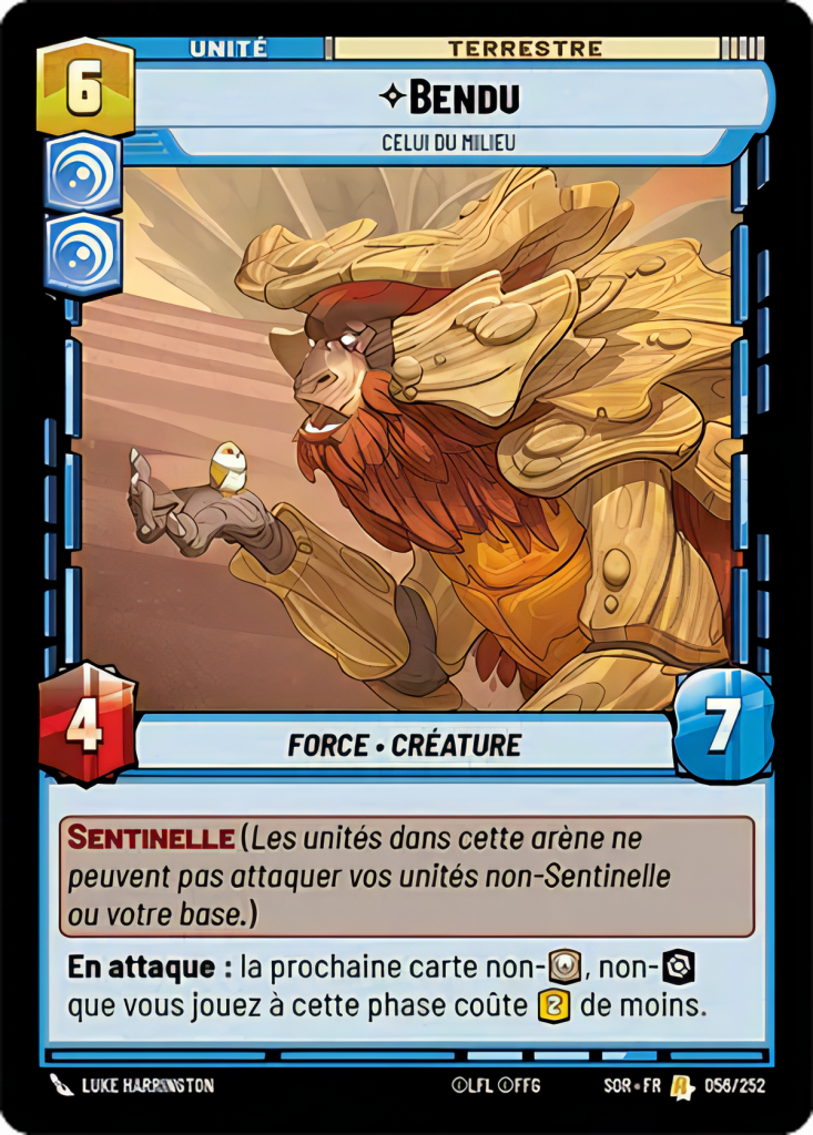 Nouvelle carte : Bendu - Pure Sabacc